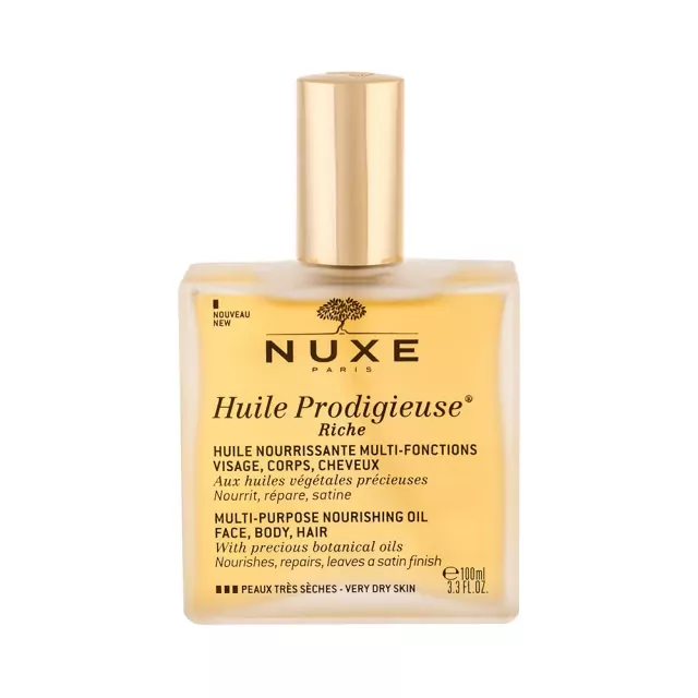 NUXE Huile Prodigieuse Rich Multipurpose Nourishing Oil 100ml ...